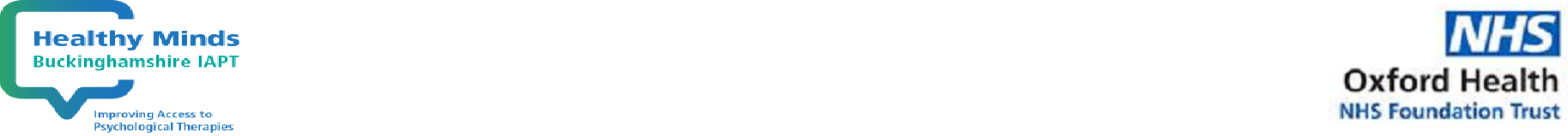 Self referral form | Healthy Minds: the Buckinghamshire IAPT Service ...